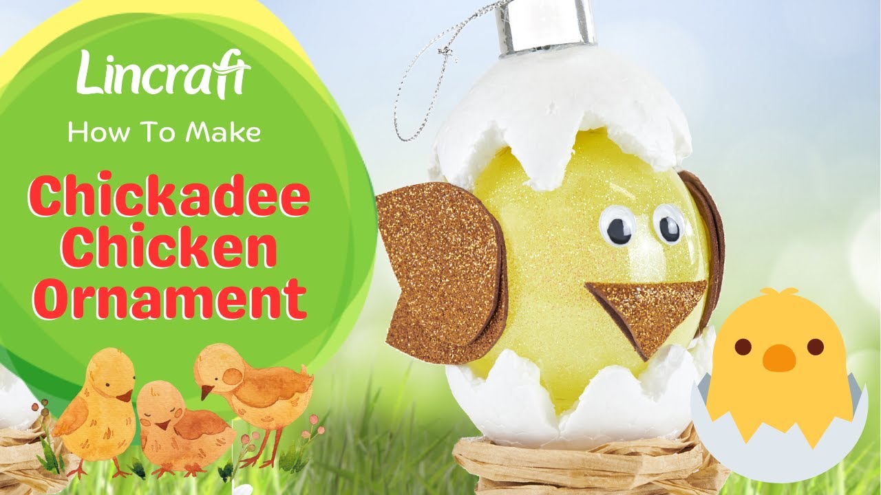 How To Make a Chickadee Chicken Ornament for Easter 🐣 - YouTube