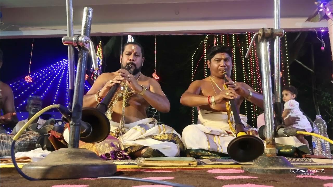 Nadaswaram performance by Thirumakalam Brothers T. S. Pandian T. S. Sethuram - YouTube