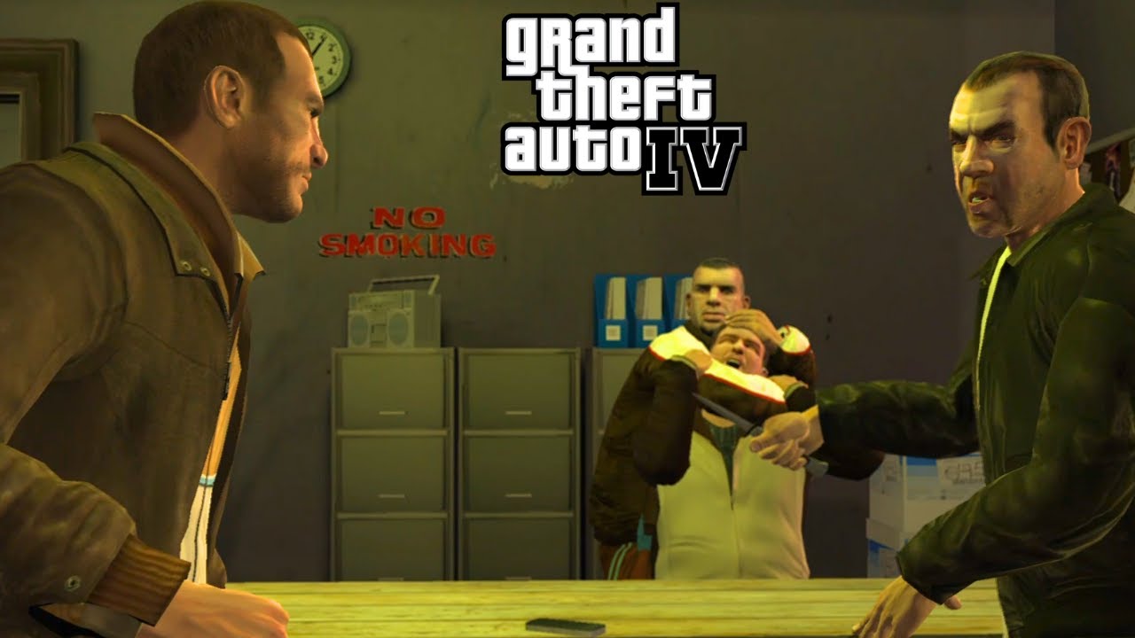NIKO SAVED HIS COUSIN ROMAN | GTA 4 | PART 2 - YouTube