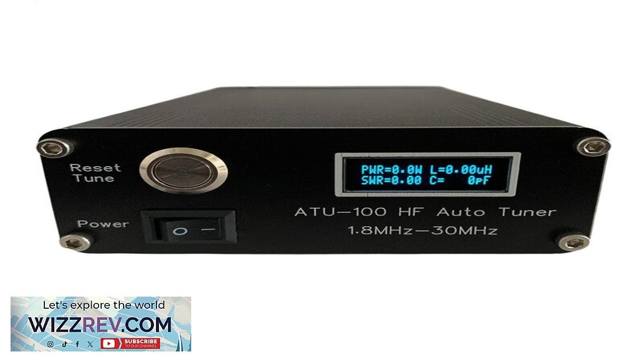 N7DDC ATU-100 Automatic Antenna Tuner DIY Open-Source Ham Radio ...