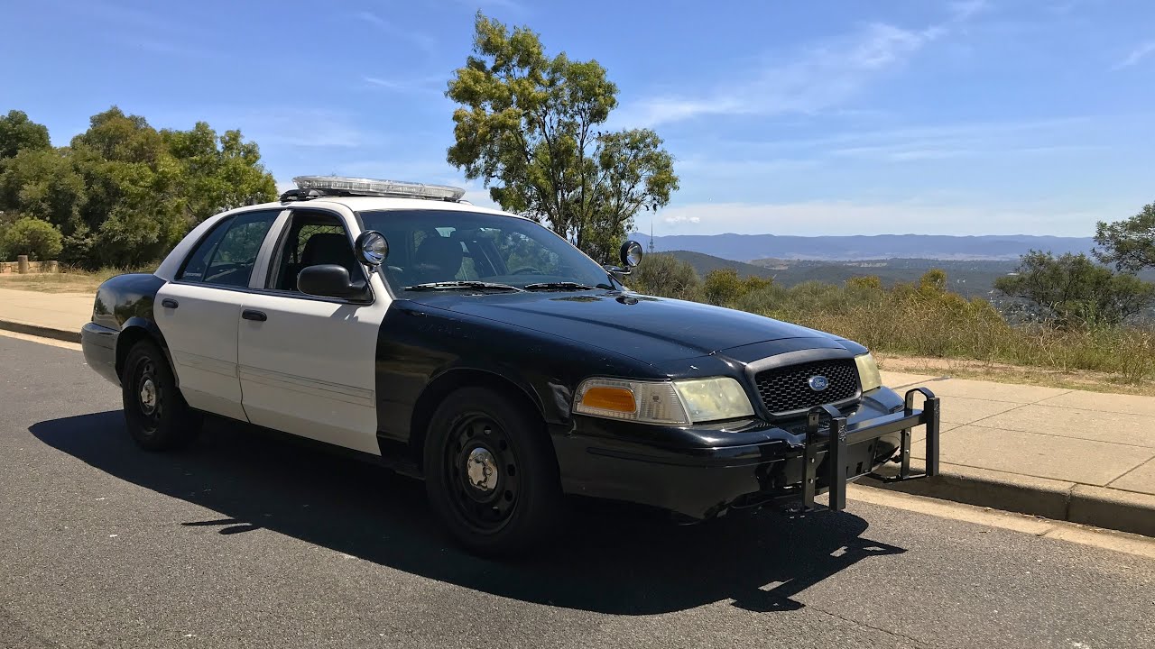 Ford Crown Victoria Police Interceptor In Australia - Short - YouTube