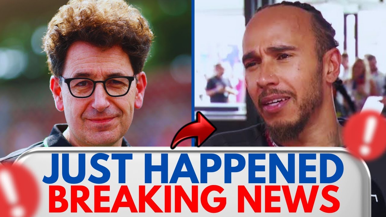 Binotto Says He Would Have Barred Hamilton in the Ferrari - Understand ...