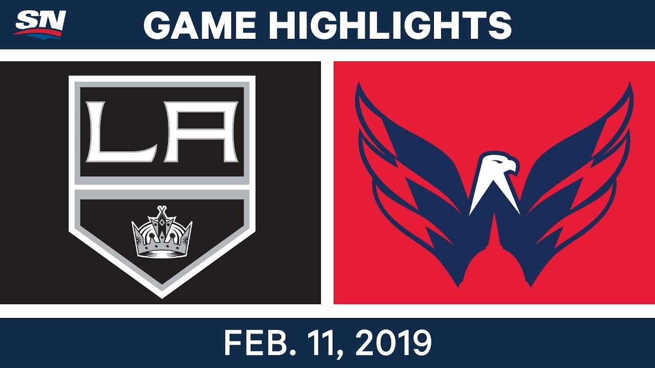 NHL Highlights | Kings vs. Capitals - Feb 11, 2019 - YouTube
