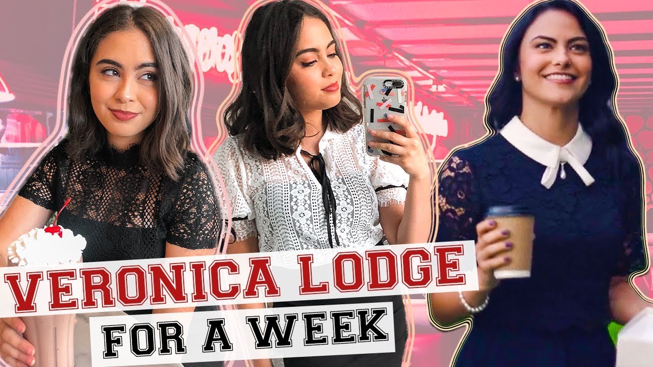 I Dressed Like Veronica Lodge For a Week... // Jessica Neistadt ♡ - YouTube