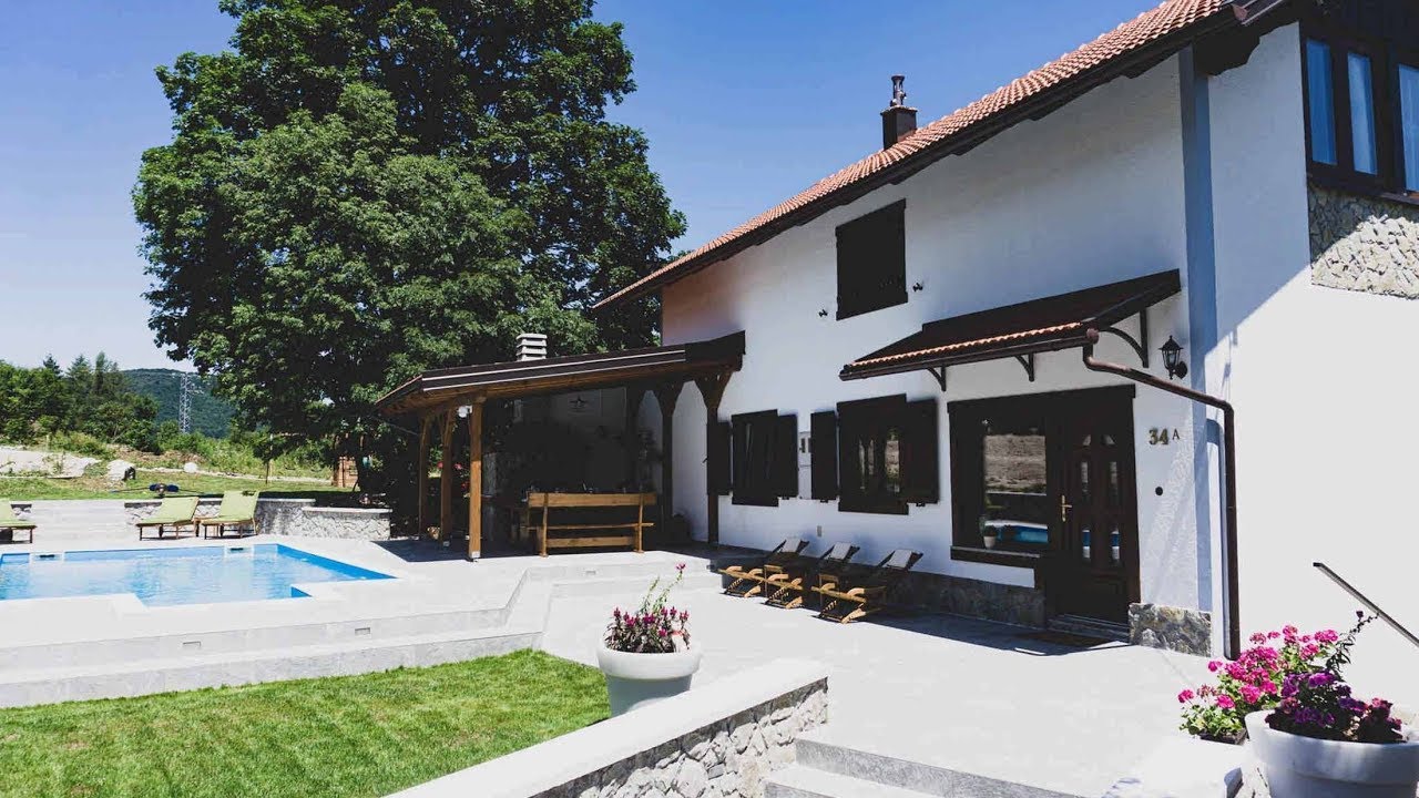 Zora house Vrbovsko - vacation house Croatia - YouTube