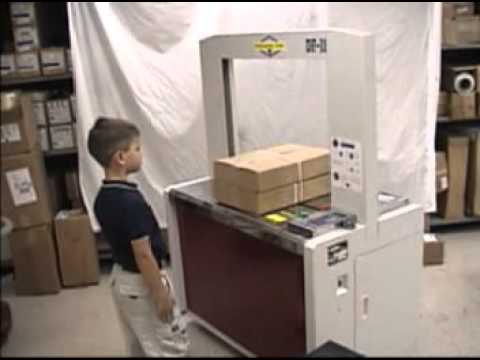 Semiautomatic Arch Strapper.mpg - YouTube