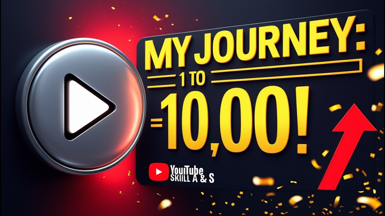 My Journey from 1K to 100K Subscribers – YouTube Success Story - YouTube