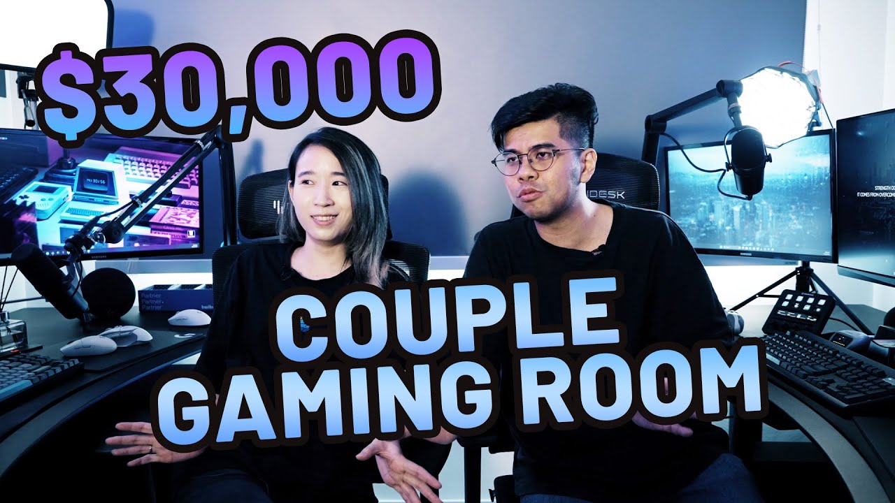 30000 Couple Gaming Room Tour Youtube