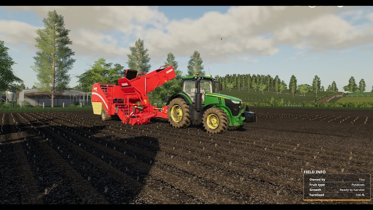 Farming Simulator 19 | Potato Harvesting? - YouTube