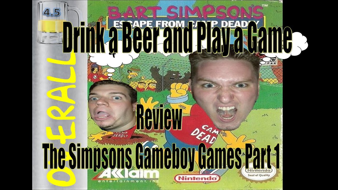 DBPG: Simpsons Gameboy Games Part 1 - YouTube