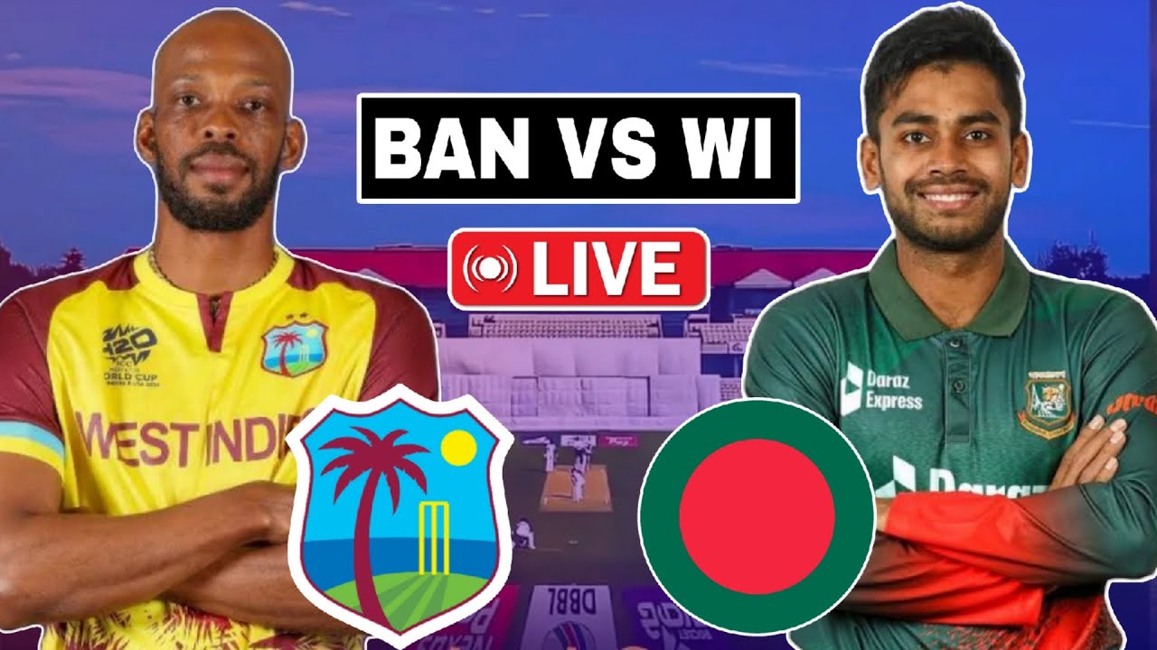 Bangladesh vs West Indies Live 1st ODI। Ban vs Wi। বাংলাদেশ বনাম ...