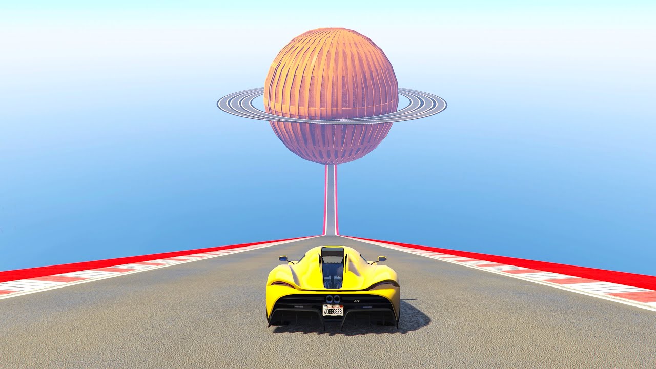 Mind-Blowing Racing To Saturn's Rings - GTA 5 Online - YouTube