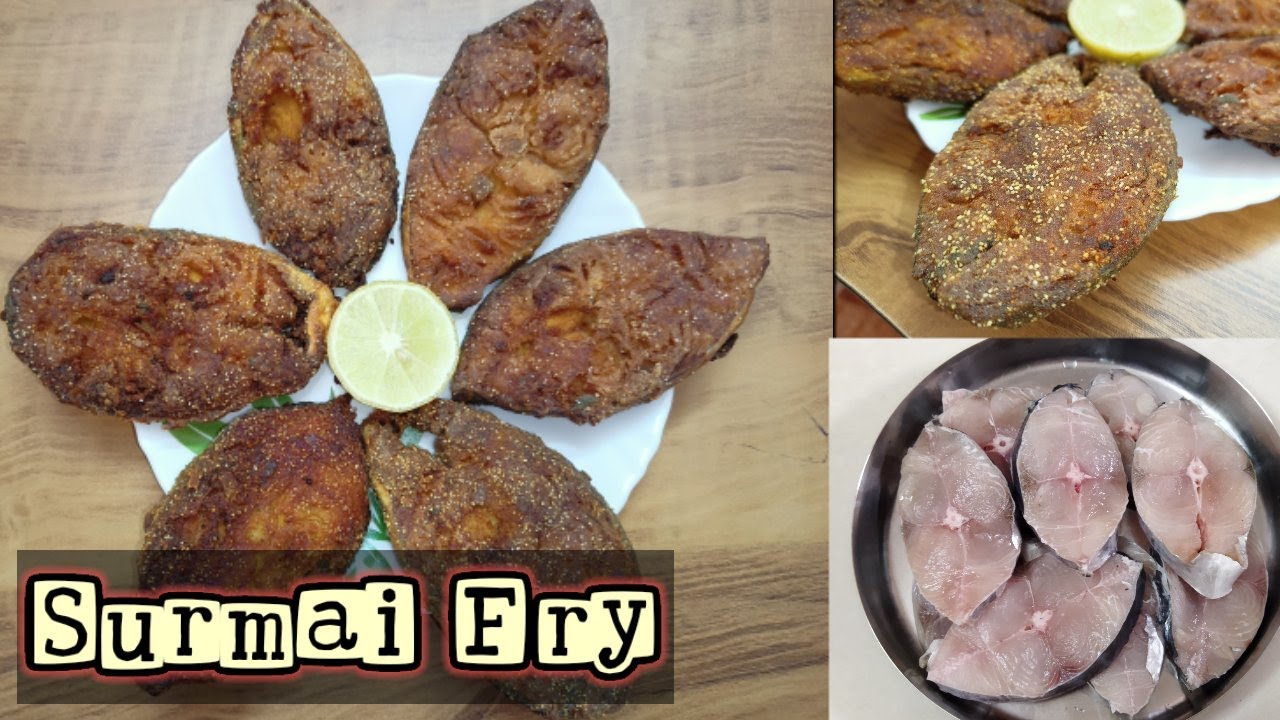सुरमई फिश फ्राय रेसिपी | Crispy Surmai Fry Recipe | Maharashtrian style ...