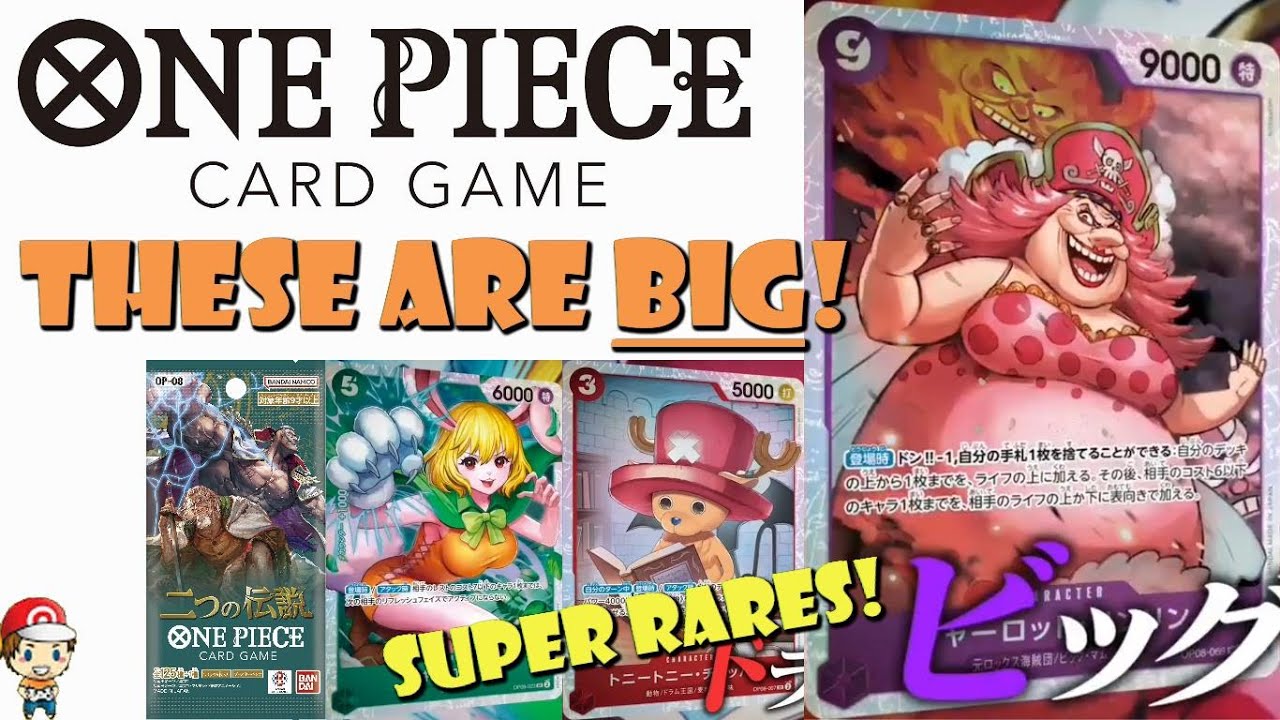 BIG New Reveals from OP-08! Big Mon is ALWAYS Good! Super Rares! (One ...