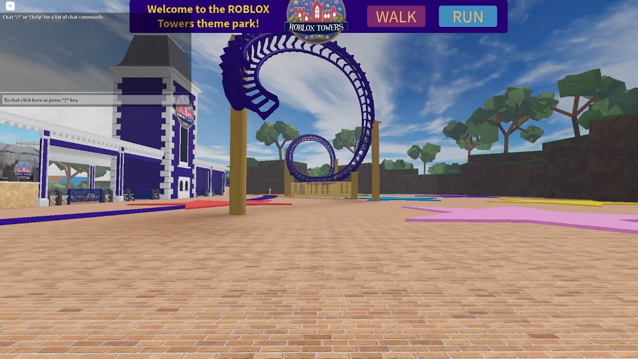 Playing Roblox towers theme park part 4. - YouTube