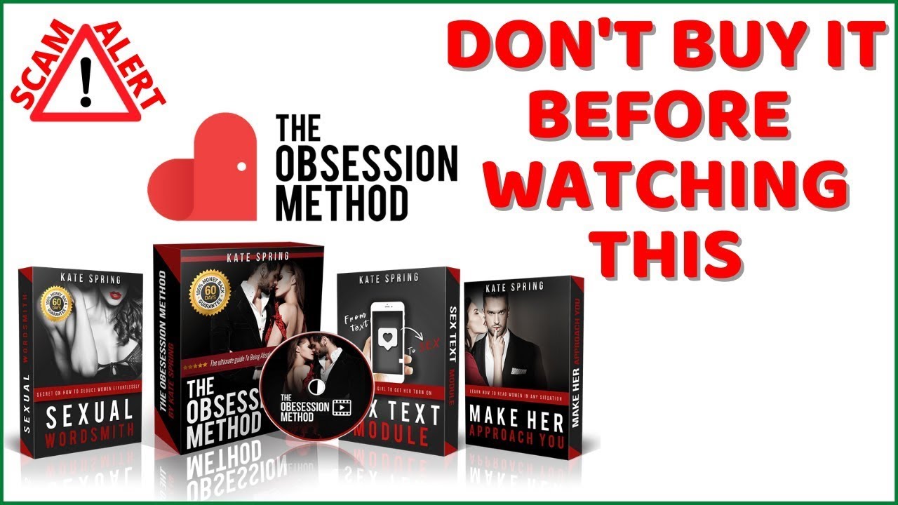 The Obsession Method Review ⚠️Don't Buy The Obsession Method By Kate ...