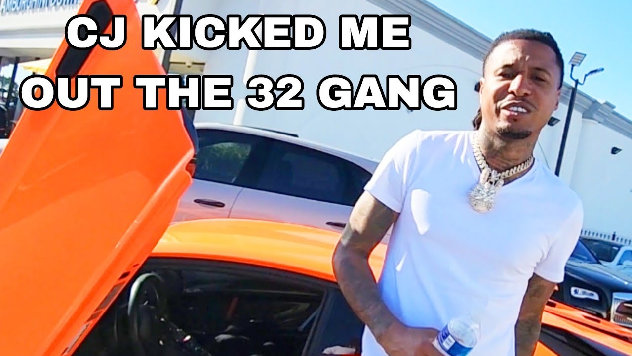 TURNED IN MY 32 GANG CHAIN BECAUSE THE BEEF WITH CJ ON 32S - YouTube