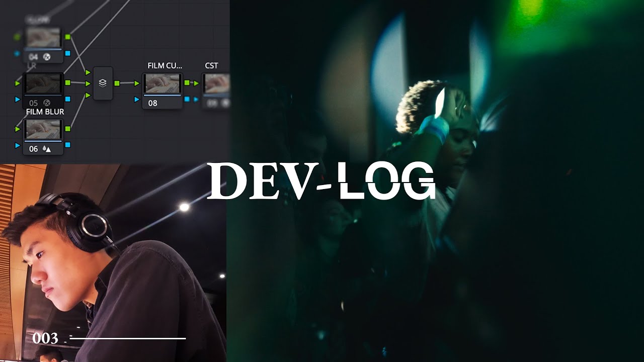 Dev-Log | Shoot at Night, Edit in the Day! - YouTube