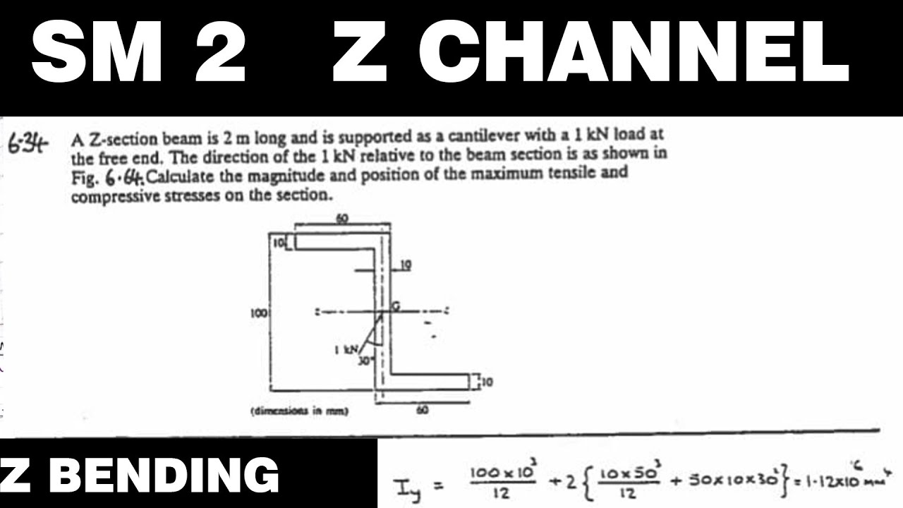 6-34 | Z BENDING | IMPORTANT CONCEPT | SIMPLE AND EASY SM 2 ...