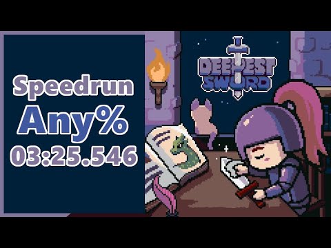 Speedrun - Deepest Sword - Any% - 03:25.546 - YouTube