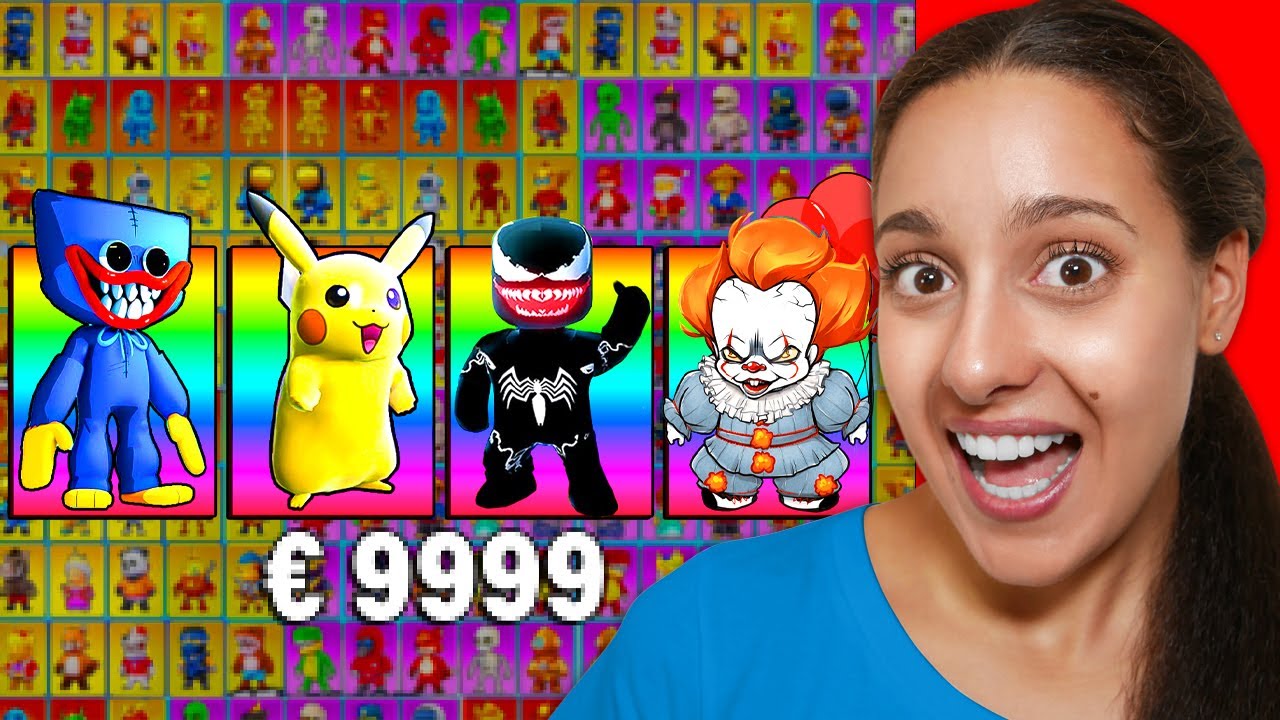 CERCO LE NUOVE SKIN SUPER COSTOSE DI STUMBLE GUYS!! - YouTube