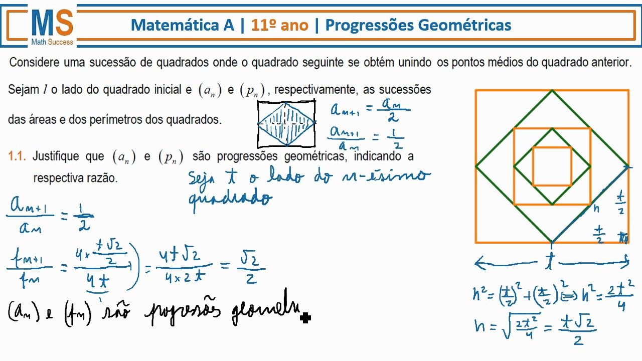 Exercícios Sobre Progressão Geométrica - RETOEDU