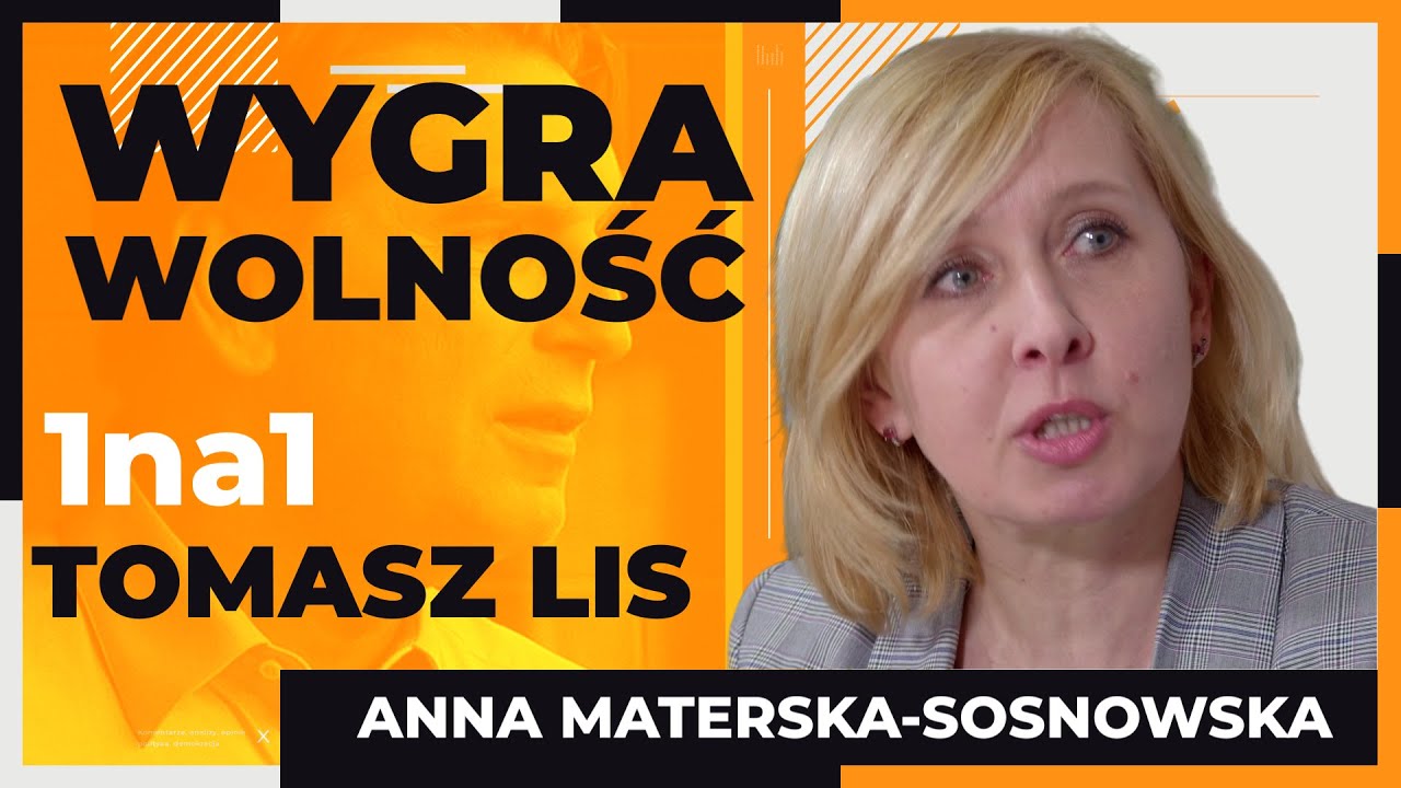 Tomasz Lis 1na1 Anna Materska Sosnowska: Wygra Wolność - YouTube