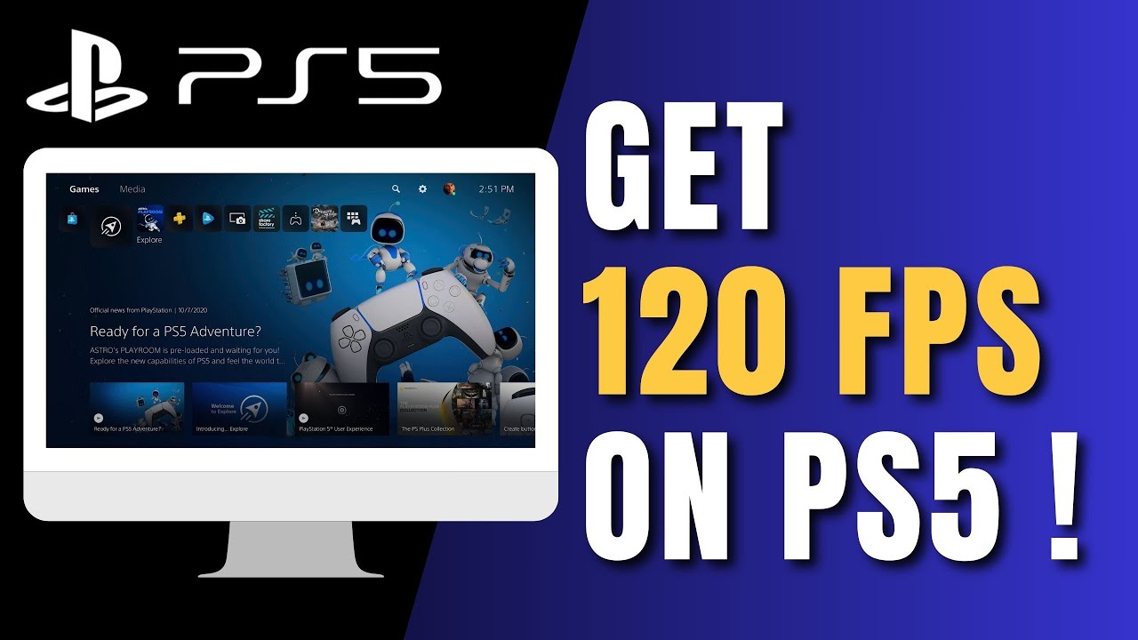 How to Get 120 FPS on PS5 ! - YouTube
