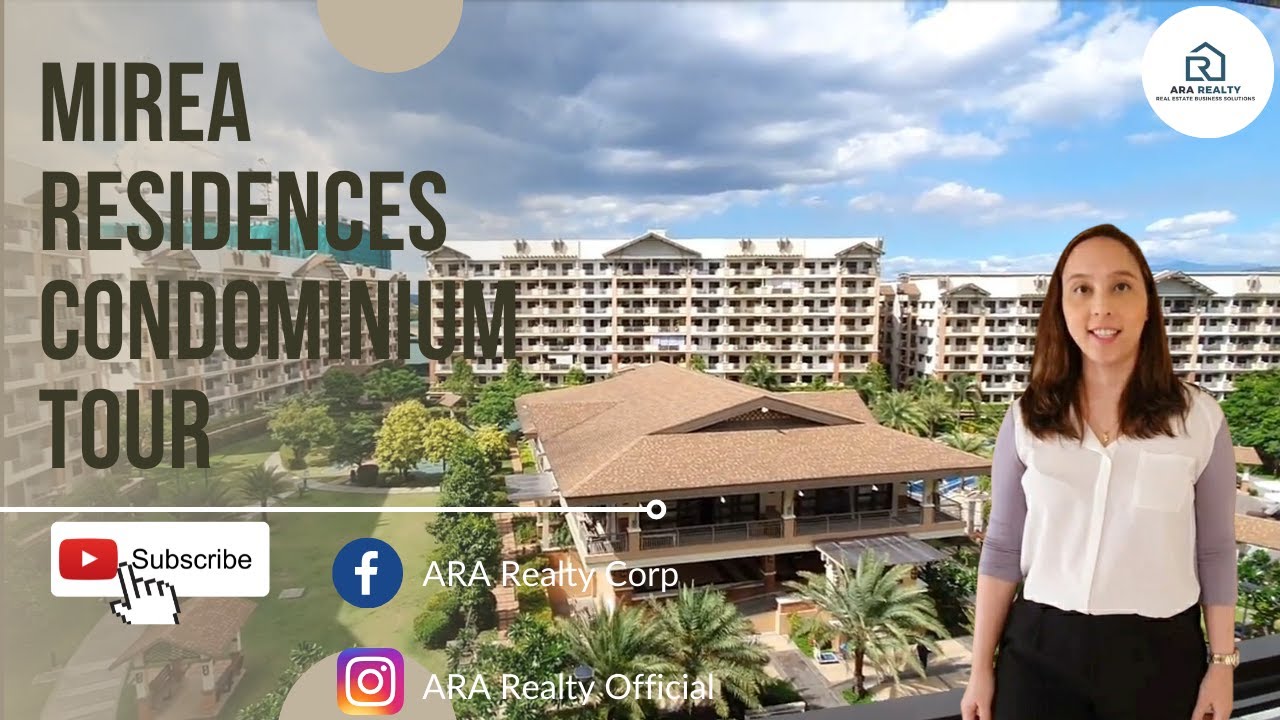 Condo tour: For Sale Condominium at Mirea Residences,Pasig City - YouTube