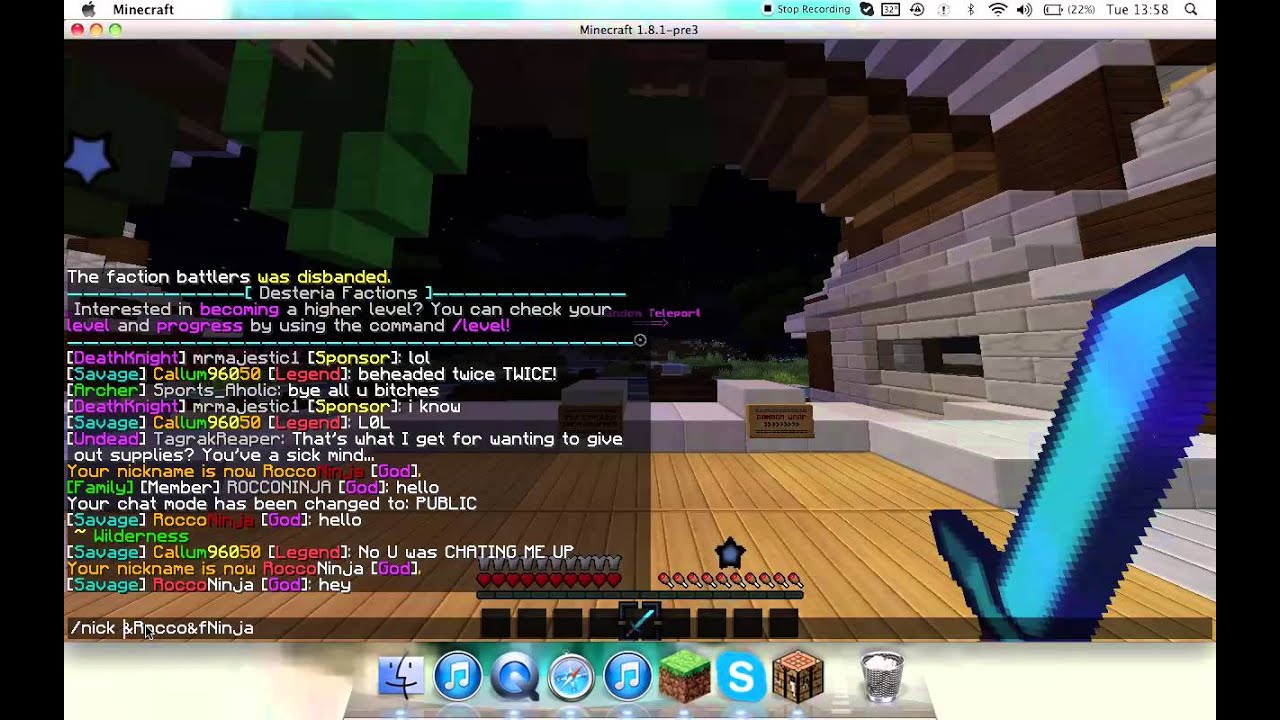 How To Change Your Nickname on minecraft! - YouTube