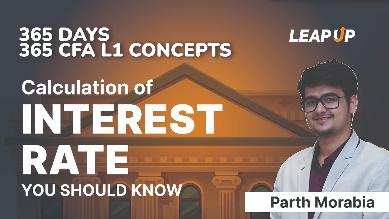 Calculation of Interest Rate(CFA L1 Quants Revision) - YouTube