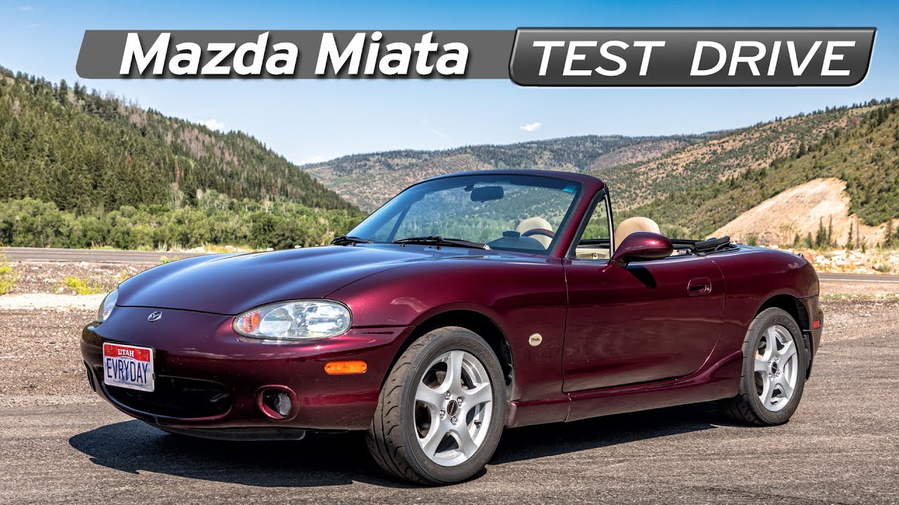NB Mazda Miata - Cheap Sports Car - Too Handly? - Test Drive | Everyday ...