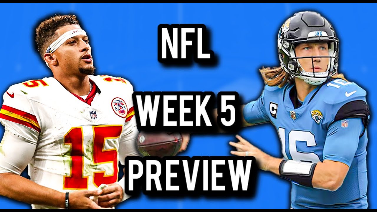 Week 5 NFL Preview Show with Garret Greenlee (@FootballAnalysis) - YouTube