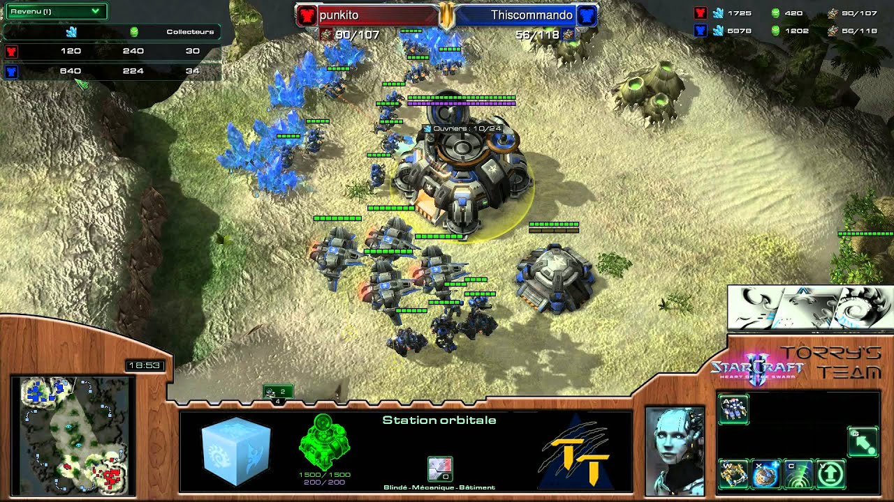 Coaching #4 - 2 Rax Pression Stimpack en TvX - Starcraft 2 [FR] - YouTube
