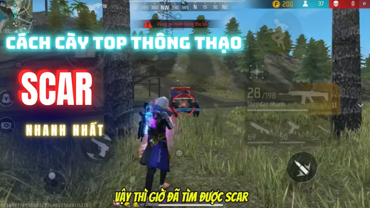 Free Fire | Cách buff top thông thạo súng scar nhanh nhất😱 - YouTube
