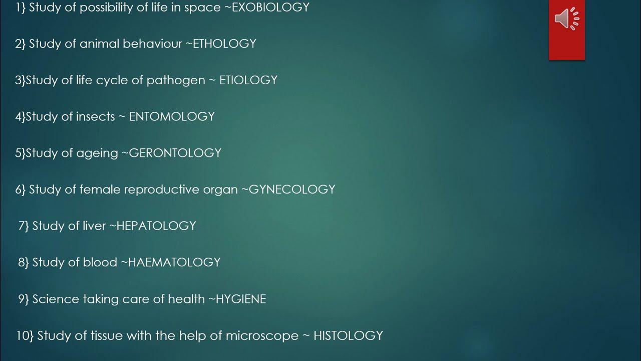 biology: terms and definitions glossary part II #hard #work #basics # ...