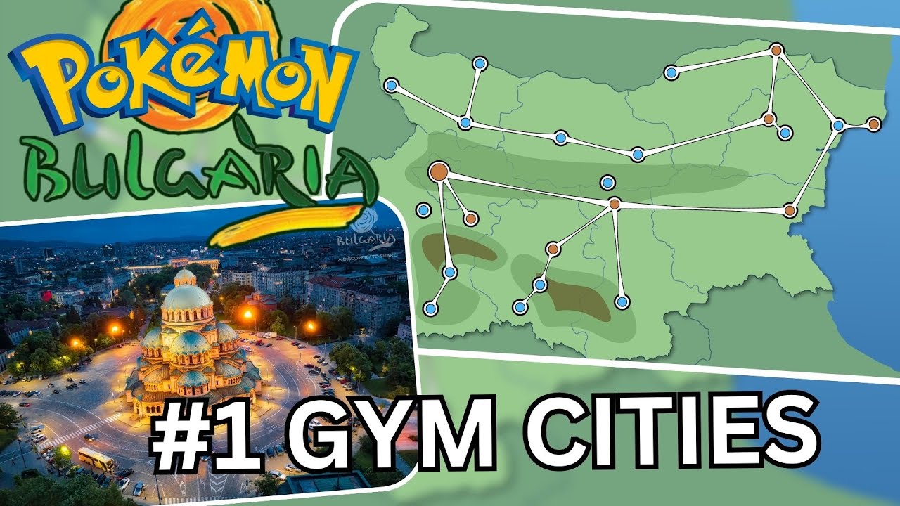 🇧🇬 Bulgaria as a Pokemon Region 🌍 #1 - The Eight Gyms - YouTube