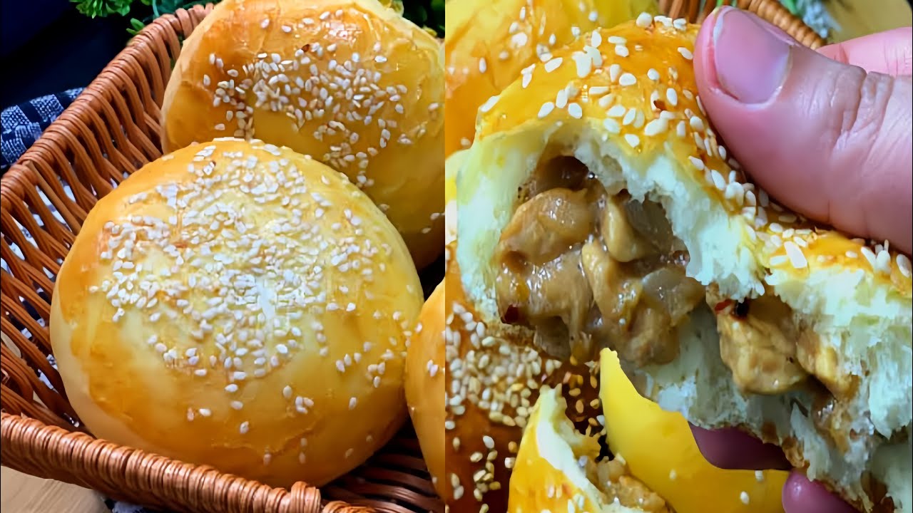 Chicken Buns Recipe,Homemade Buns Recipe,By Cooking With Sheeba - YouTube