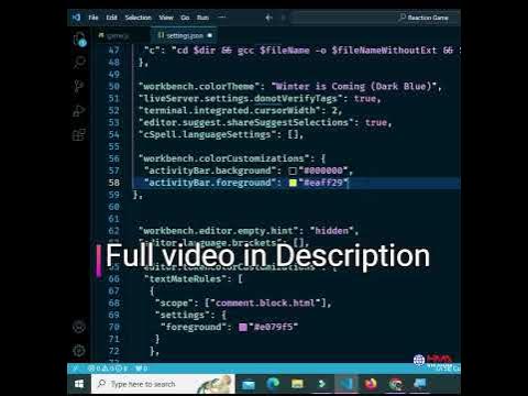 How to Change Activity Bar Colors in VSCode #vscode - YouTube