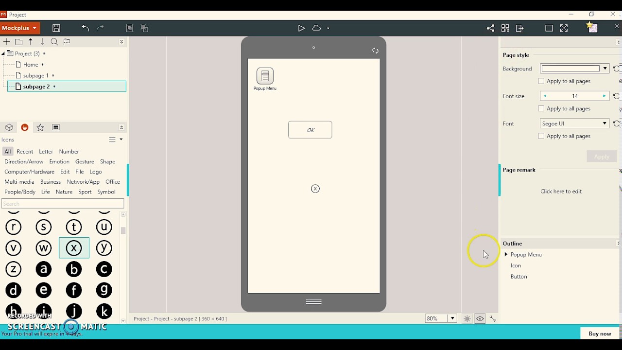mockplus mini-tutorial - YouTube