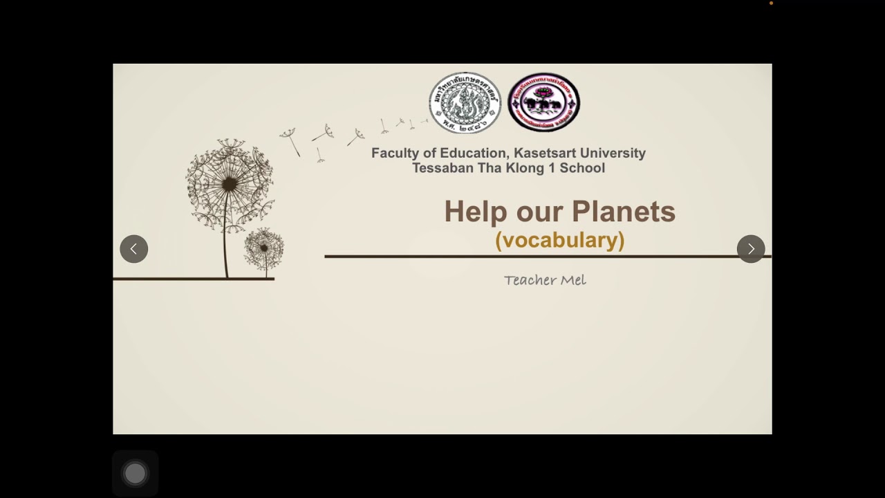 Help our planets| vocabulary| video 5| smile book| Teacherr Mel - YouTube