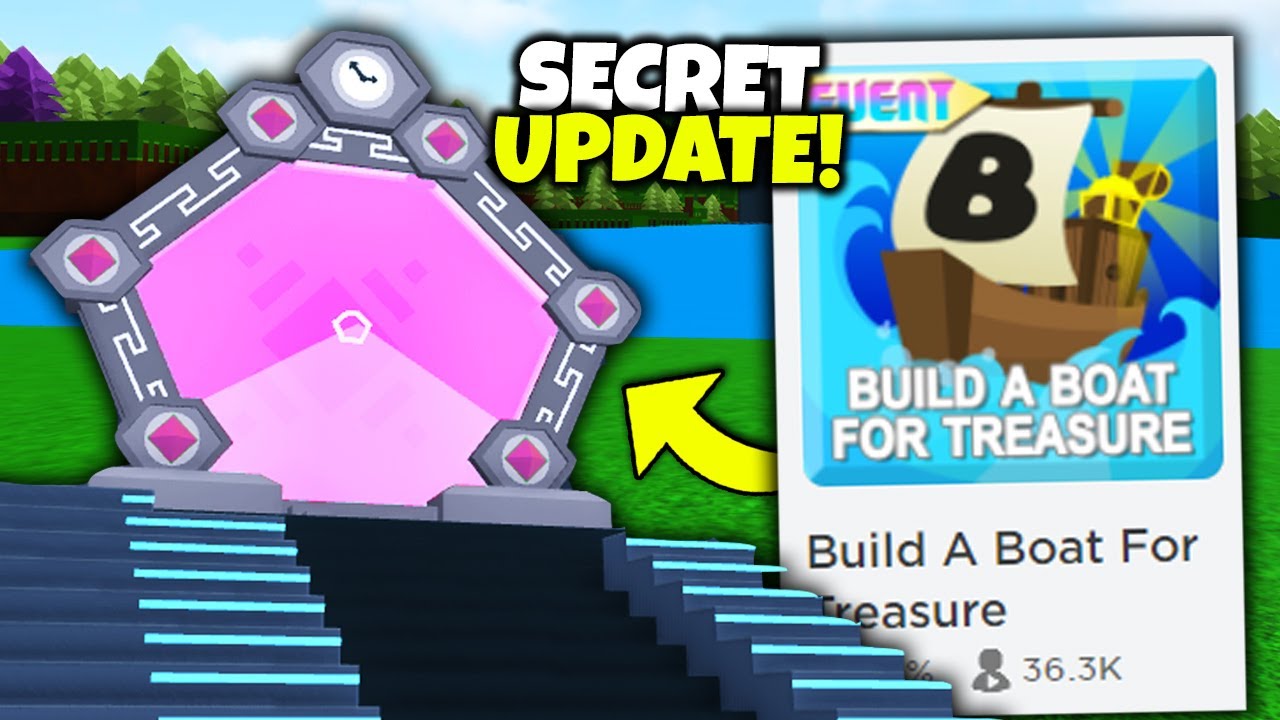 *NEW* MINI UPDATE (out now) | Build a boat for Treasure ROBLOX - YouTube