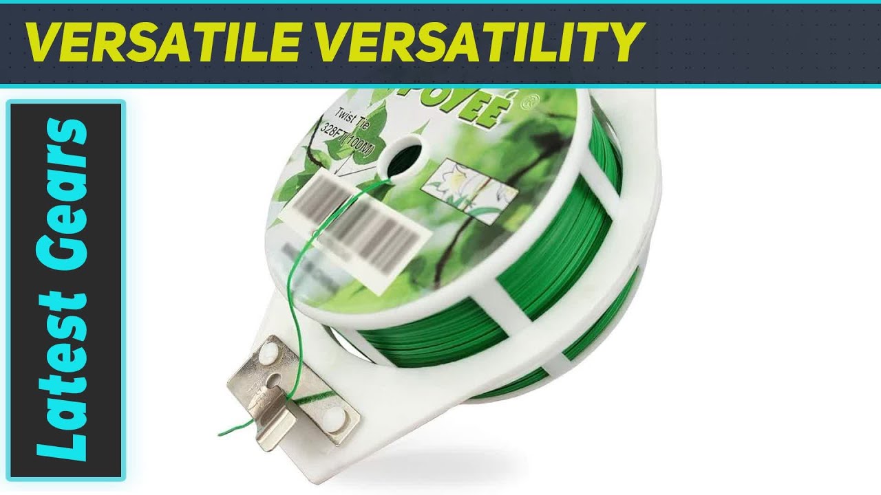 POYEE 328ft Garden Twist Tie: Best Solution for Garden & Office ...