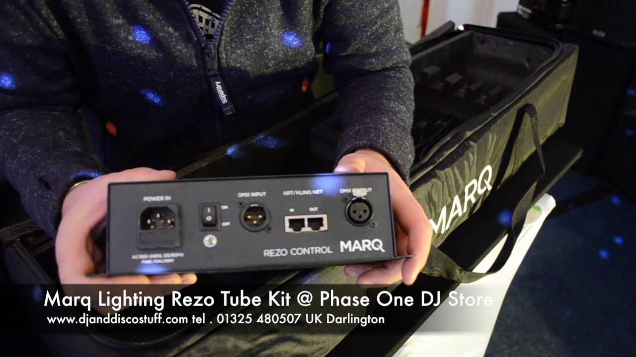 Marq Lighting Rezo Tube Pack @ Phase One DJ Store - YouTube