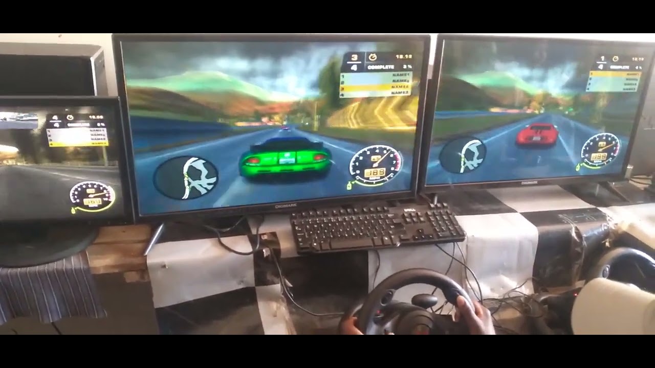 multi player of 4 player... need for speed most wanted 2005 - YouTube