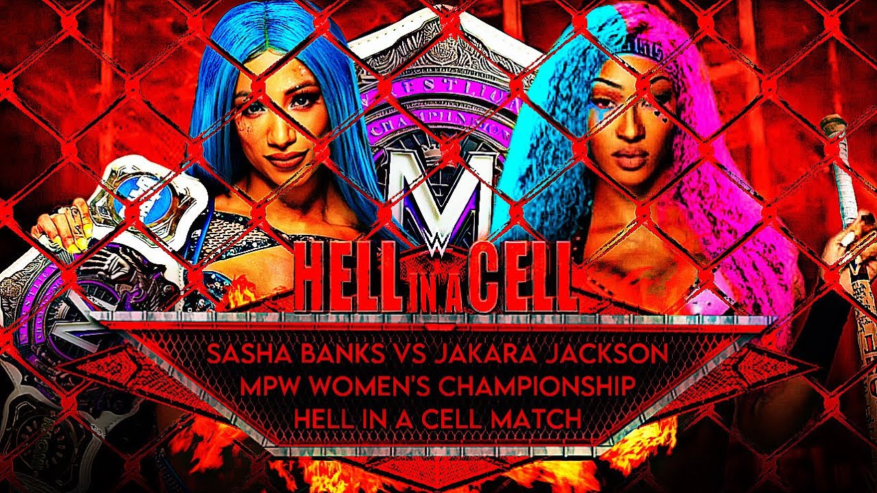 MPW Hell in a Cell Sasha Banks vs Jakara Jackson MPW Women’s ...