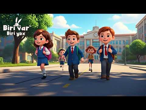 Yeni dərs ili 🎒✨ – Məktəb mahnısı | 3D Uşaq animasiyası