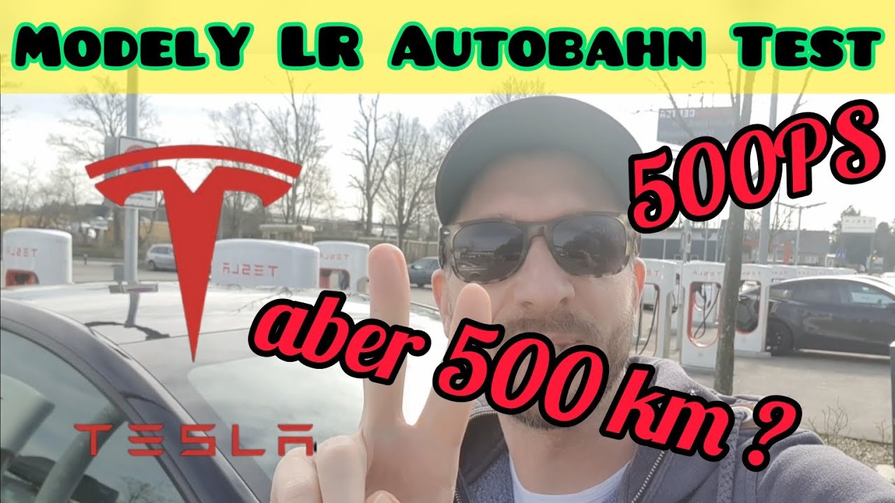 Tesla Model Y LR der große Reichweiten Test | Autobahn | Roadtrip ...