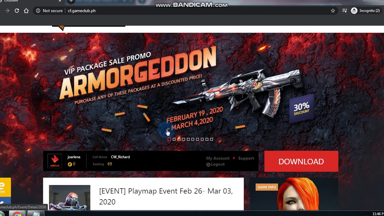 crossfire free acount with anser and birth-day part 3 bay xdshadow02 ...