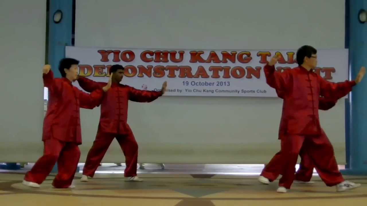 杨式四十式太极拳 Yang Style Taijiquan (Tai Chi Chuan), 40 Forms 杨厝港社区体育俱乐部 太极观摩 ...
